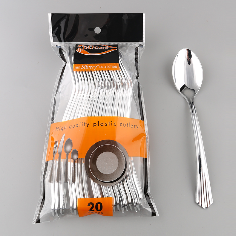 Sendok Plastik Chrome, Serupa dengan Sendok Asli